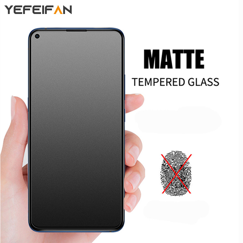 ในสต็อก Anti-ลายนิ้วมือกระจกนิรภัยOPPO Reno 5 5G Matte Screen Protector ...
