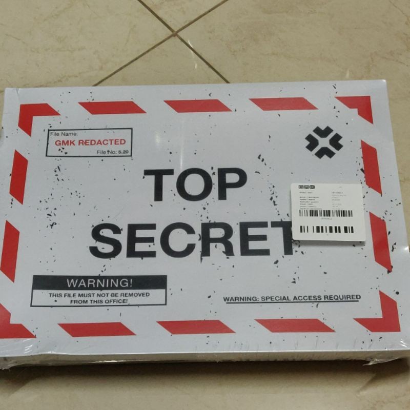 GMK Redacted keycap - clearance base set | Shopee Thailand