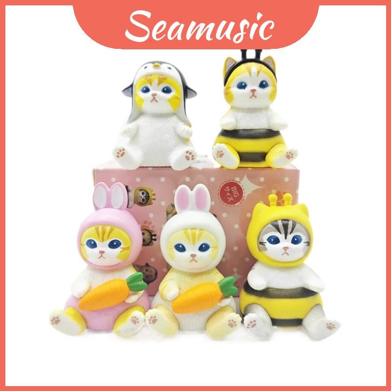 Animal Lovable Dress-up Series 3 Rabbit Penguin Bee Pvc Headgear ...