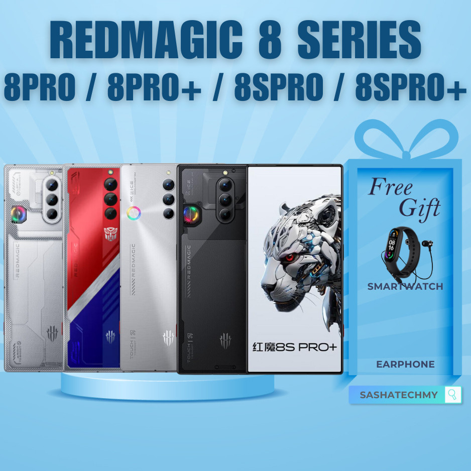 ในสต็อก Red Magic 8S Pro+ / 8S Pro / 8 Pro+ / 8 Pro | สแน็ปดรากอน 8 เจน ...