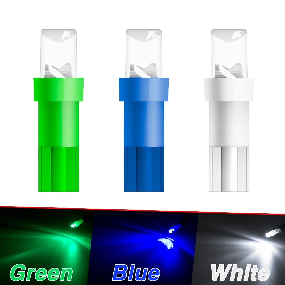 ในสต็อก T5 286 LED Dashboard Bulbs Gauge Panel ไฟ Speedometer Xenon ...