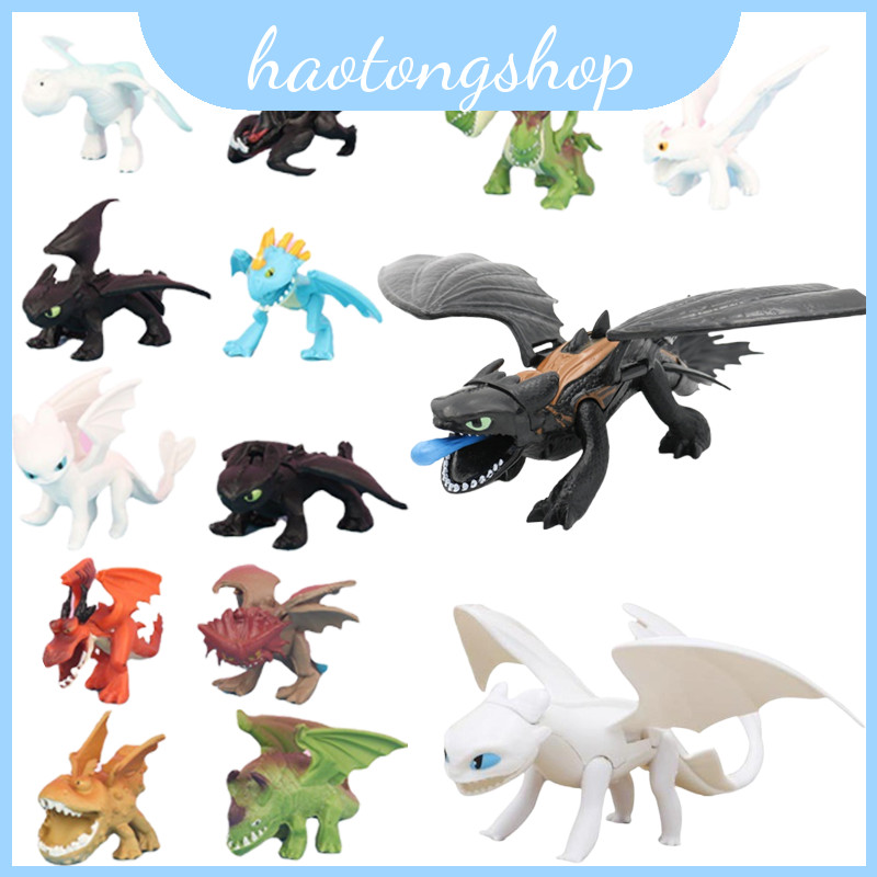 Mini Dragons Dreamworks ชุดรูปฟันที่สมบูรณ์แบบสําหรับแฟนๆ Alike และนัก ...