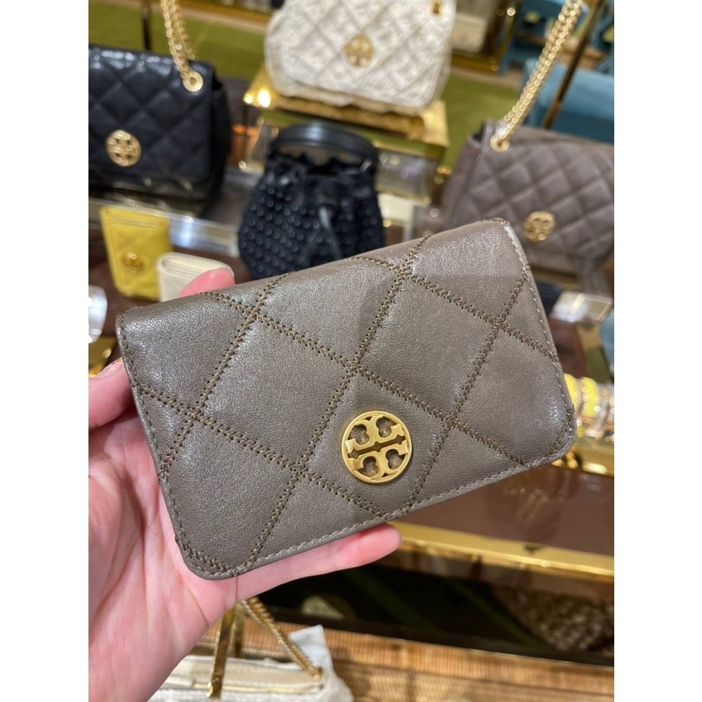 Tory Burch Willa Medium Wallet กระเป๋าสตางค์ผู้หญิง ขนาดกลาง yutj ...