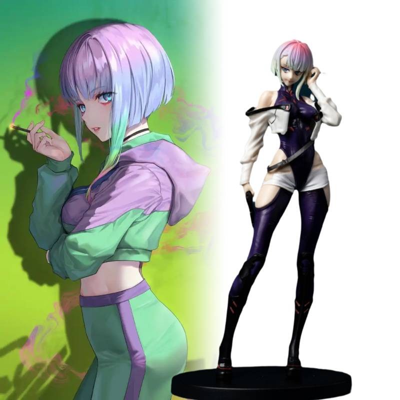 Cyberpunk Premium 2077 Edge Runner Lucy Figurine Impressive Pvc 22cm ...