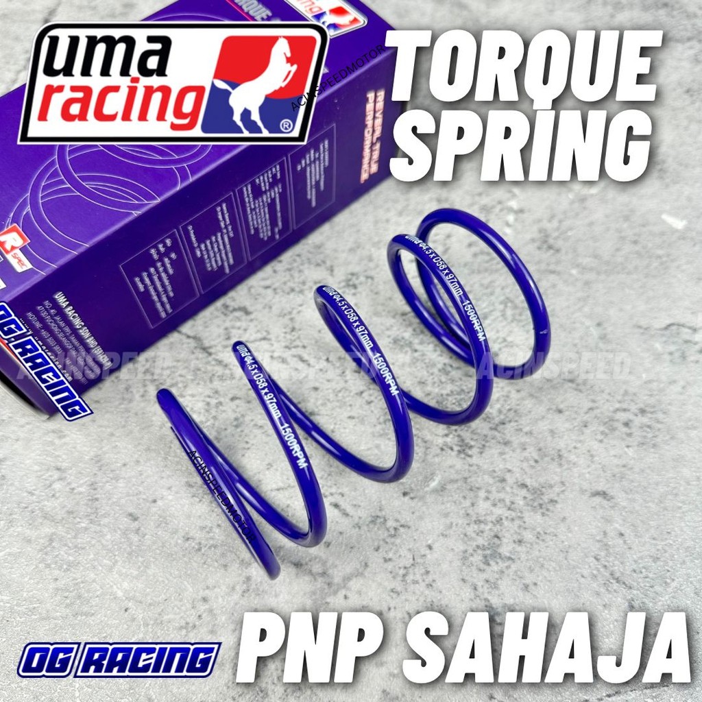 UMA RACING NVX155V1 V2 NMAX TORQUE SPRING 1000RPM/1500RPM UMA RACING ...