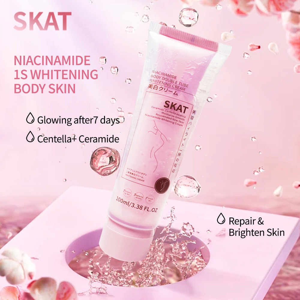 ภาษาอังกฤษเต็มรูปแบบ SKAT Niacinamide ครีมไวท์เทนนิ่งผิวกระจ่างใสกระชับ ...