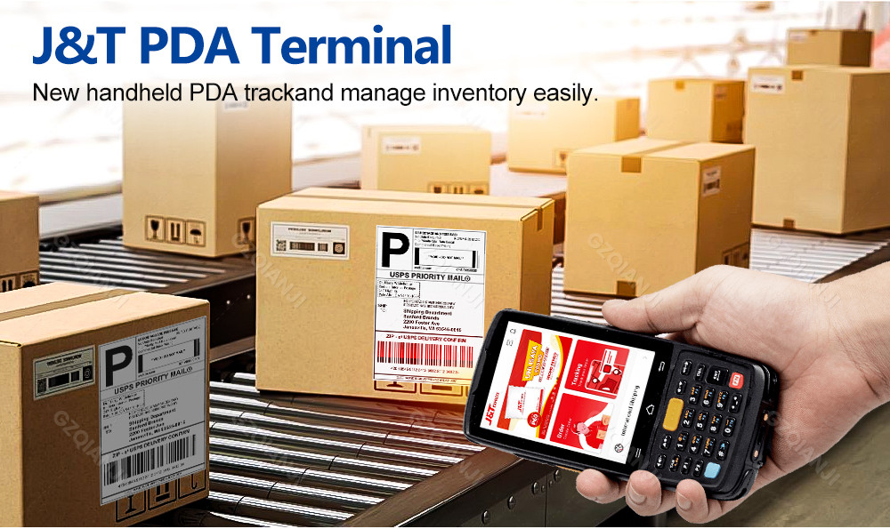 J&t PDA Terminal Scanner Android 11 ใหม่ PDA มือถือติดตามและจัดการ ...