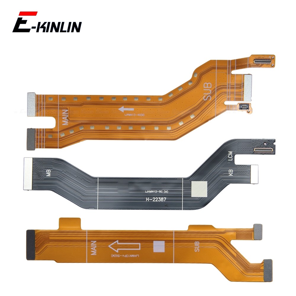 เมนบอร์ดหลักเชื่อมต่อ LCD Flex สําหรับ XiaoMi Redmi Turbo 3 หมายเหตุ 12 ...