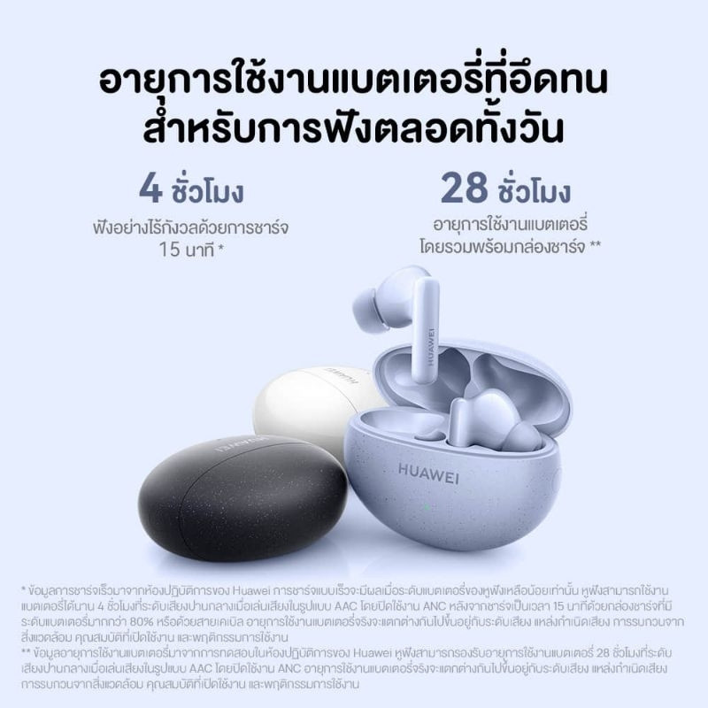 [ใช้โค้ดคุ้มลดได้อีก]Huawei Freebuds 5i Blue ประกันศูนย์ 1ปี ของแท้ 100 ...