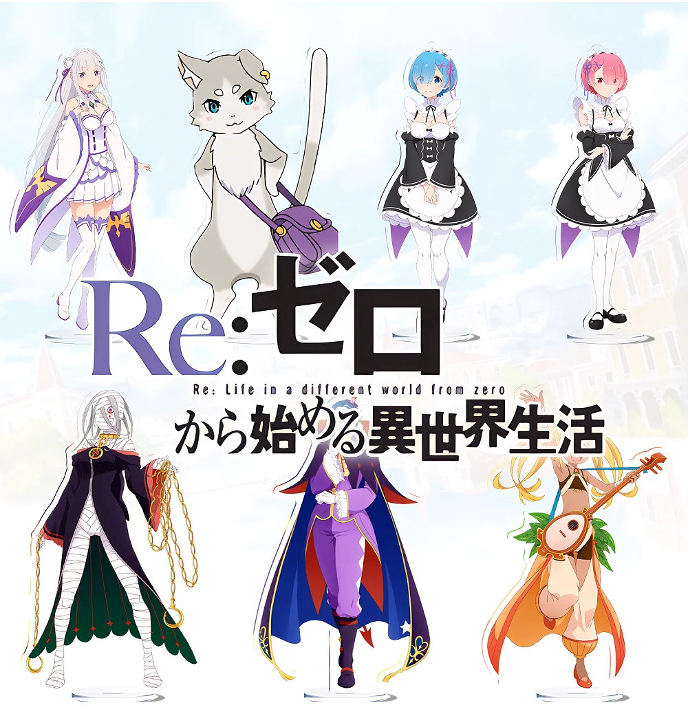 อะนิเมะ Re:ZERO -Start Life in another World- Season3 shuugeki Hen Kara hajimeru isekai seikatsu ...