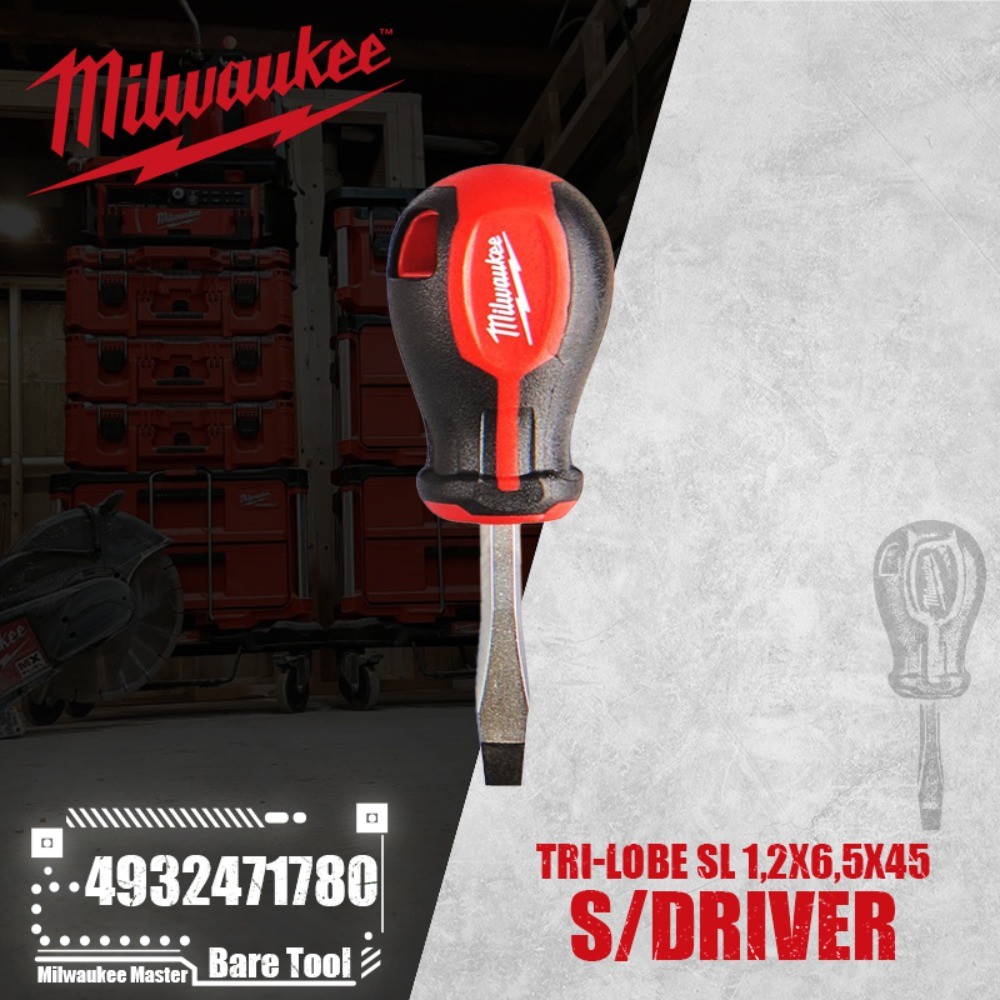 เครื่องมือมือไขควง Milwaukee Tri-lobe S/Driver | Shopee Thailand
