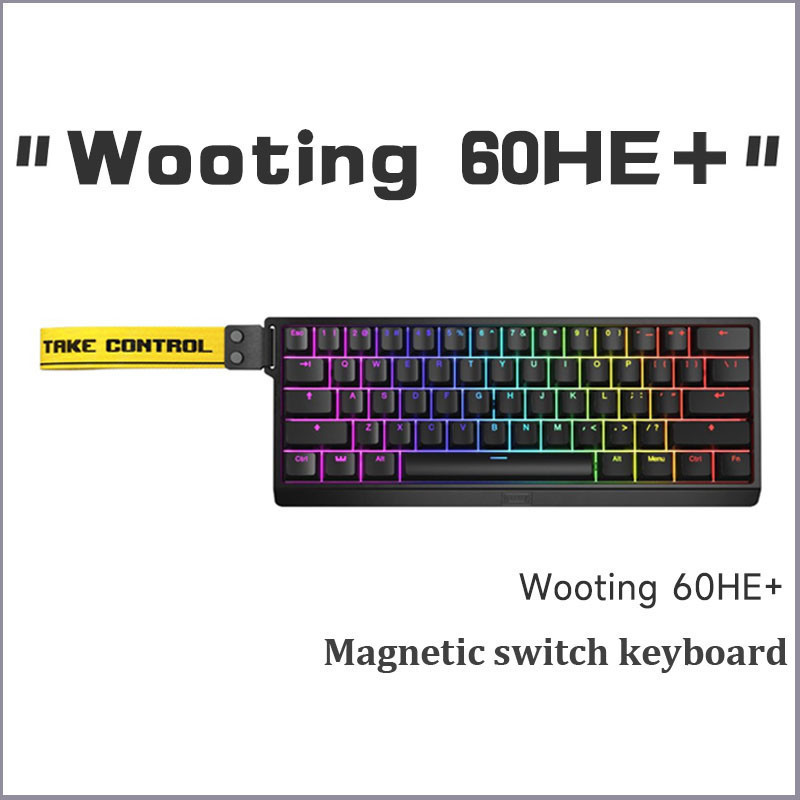 Wooting 60HE+ 60% Gaming Rapid Trigger Keyboard คีย์บอร์ดเชิงกล Wooting ดั้งเดิม | Shopee Thailand