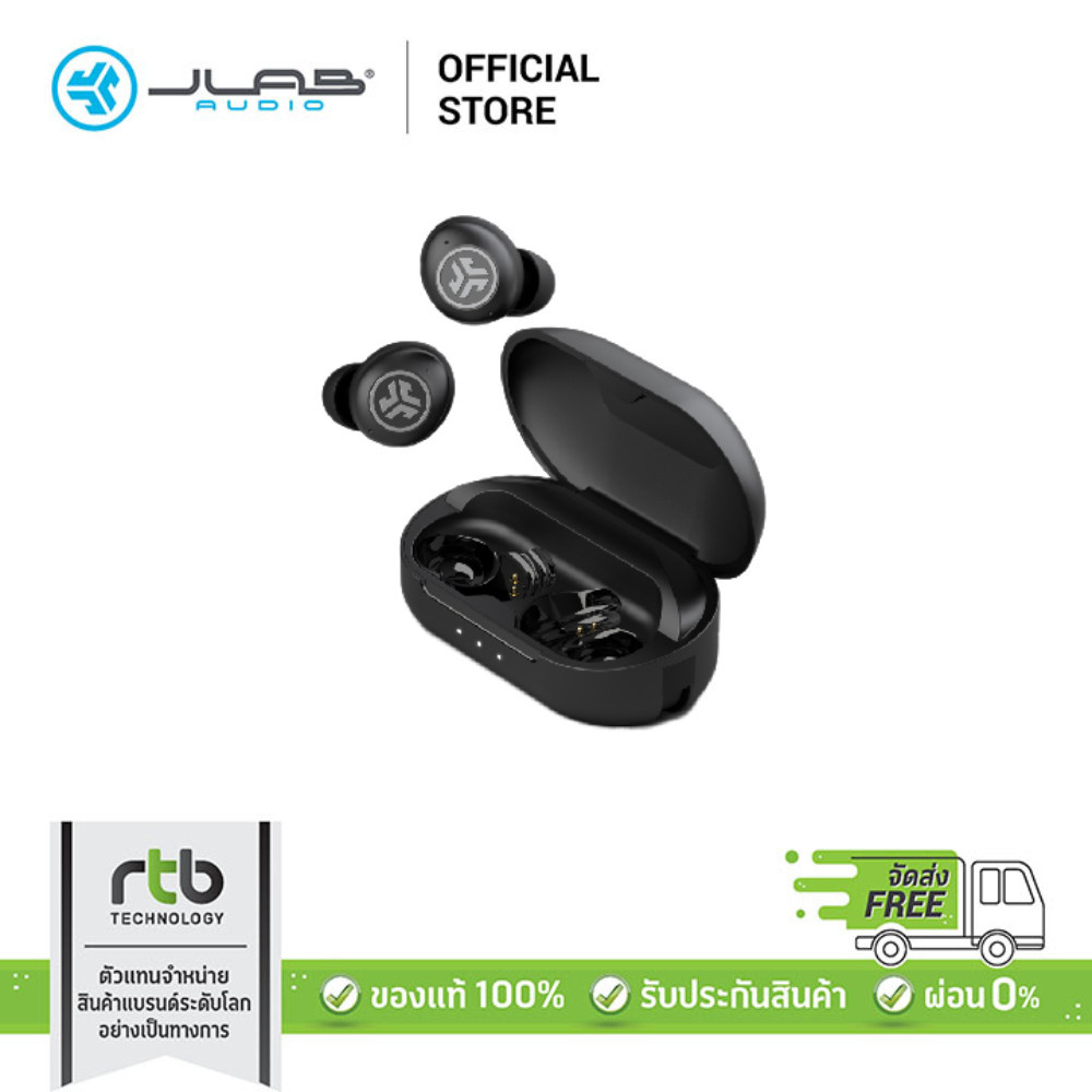 JLab JBuds Air Pro หูฟังไร้สาย True Wireless Earbuds กันน้ำ กันเหงื่อ ...