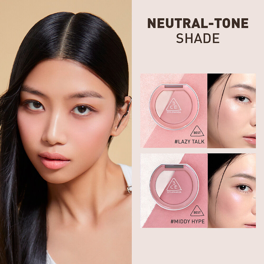 3CE Blush Lighter 4.3g ทรีซีอี บลัชออน 2 เนื้อสัมผัสใน 1 ตลับ. | Shopee ...