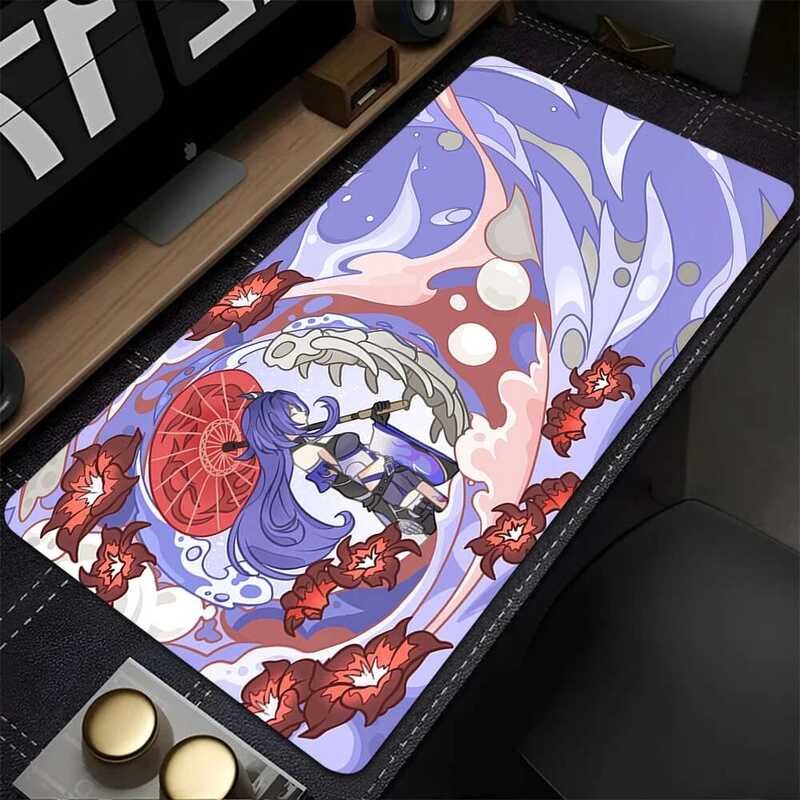 Honkai Star Rail Acheron Anime Mouse Pad แผ่นรองเมาส์สําหรับเล่นเกมขนาด ...