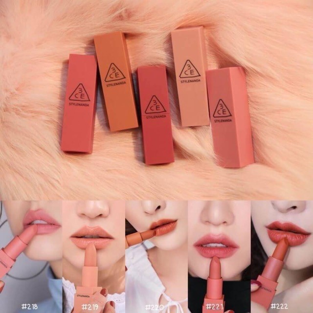 3CE Mood Recipe Matte Lip Color | Shopee Thailand