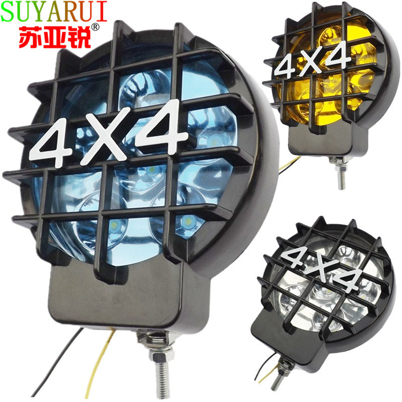 Su Yarui LED สปอตไลท์รถยนต์ไฮไลท์ 4X4 ไฟดัดแปลง JEEP Off-Road SUV ...