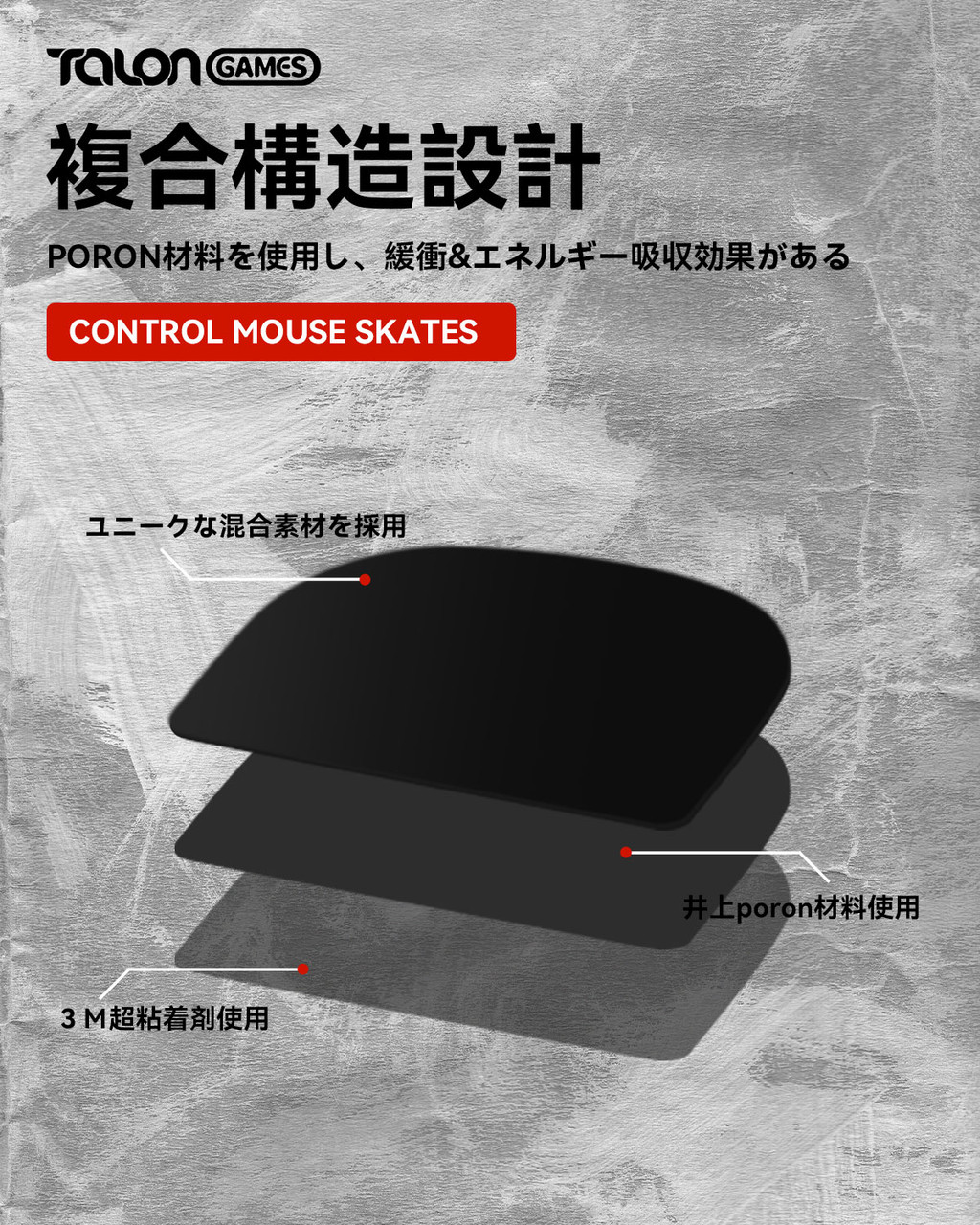 Talongames เมาส์ฟุตสเก็ตสําหรับ Logitech G PRO X Superlight 2 DEX ...