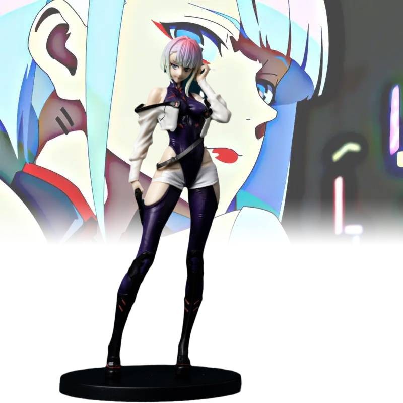 Cyberpunk Premium 2077 Edge Runner Lucy Figurine Impressive Pvc 22cm ...