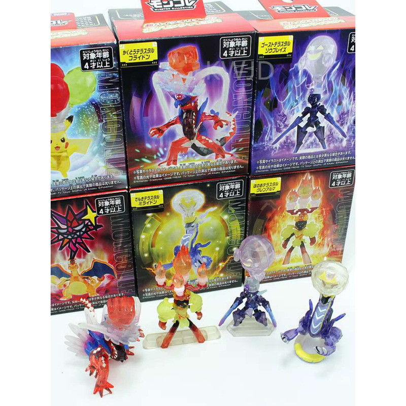 {Vivi Toys} TOMY Domeka Pokémon Children Animal Figure toys Taijing So ...