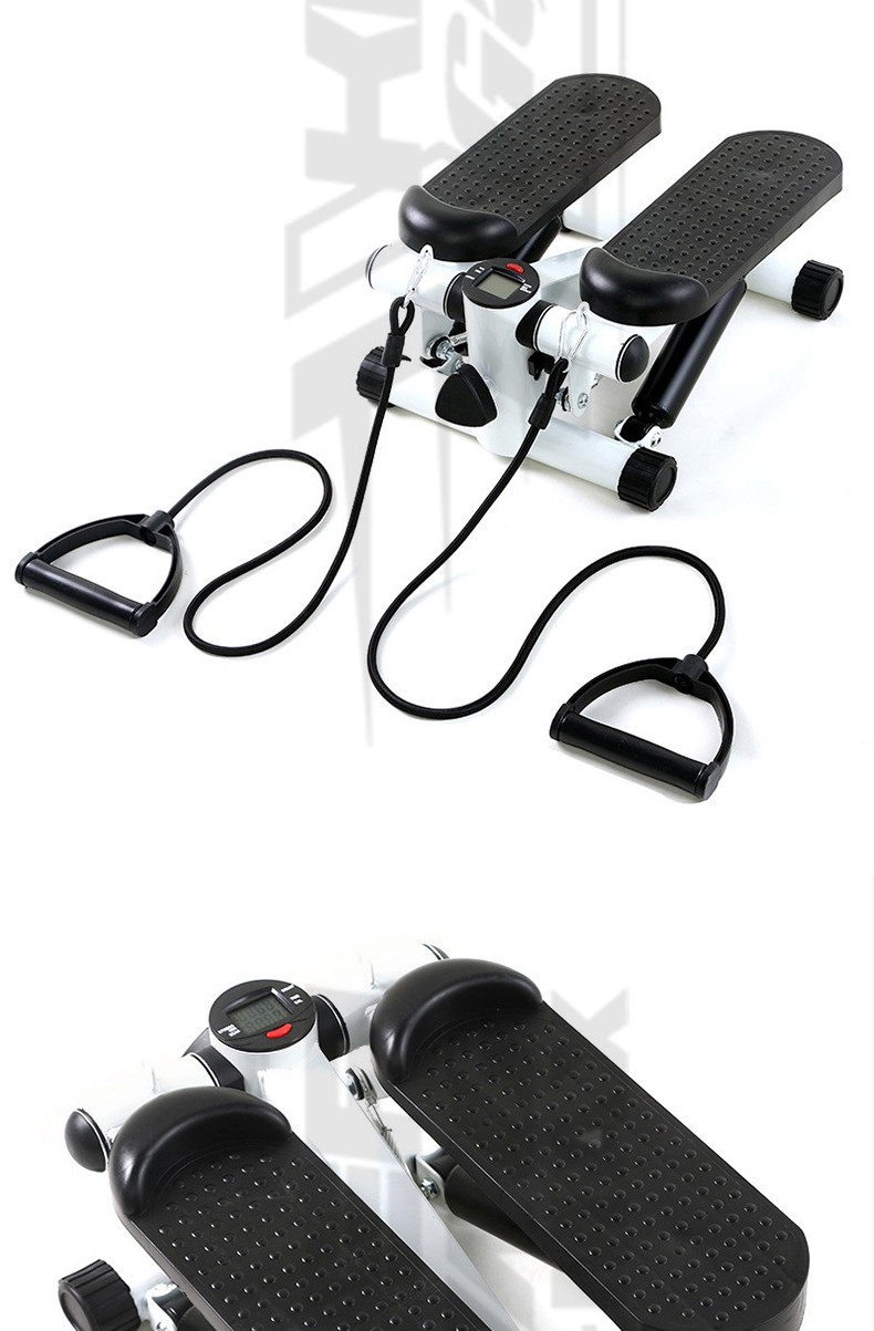 KEEP_GOING_MAX Mini Stepper เครื่องออกกำลังกายแบบก้าวเหยียบ Step Machine จอแสดงผล LED แถมยางยืด ...