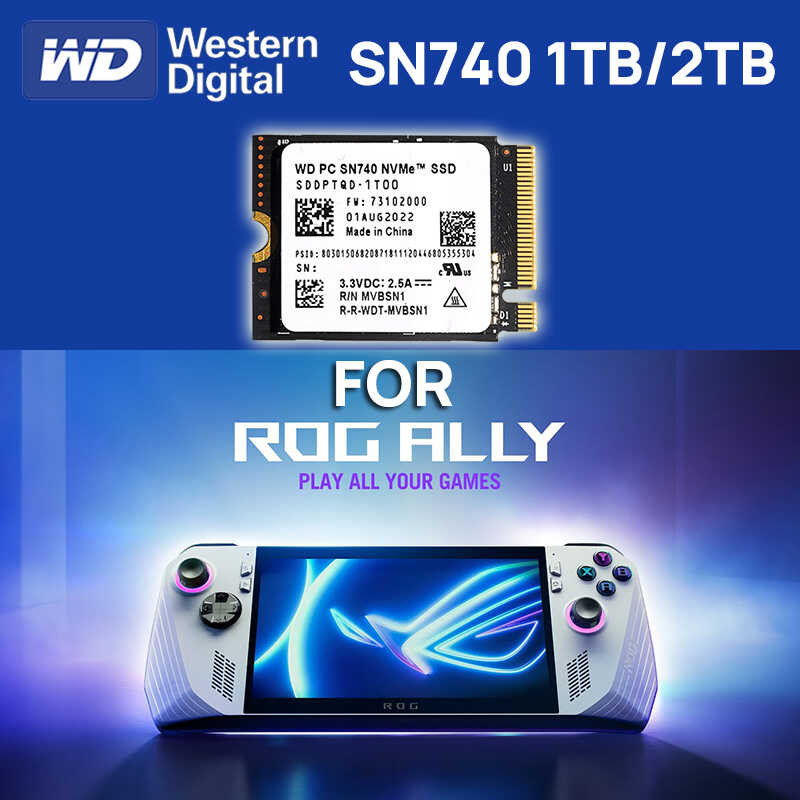 Western Data 6 WD SSD SN740 1TB 2TB NVMe PCIe 4.0X4 อ่าน 5150MB / s ...