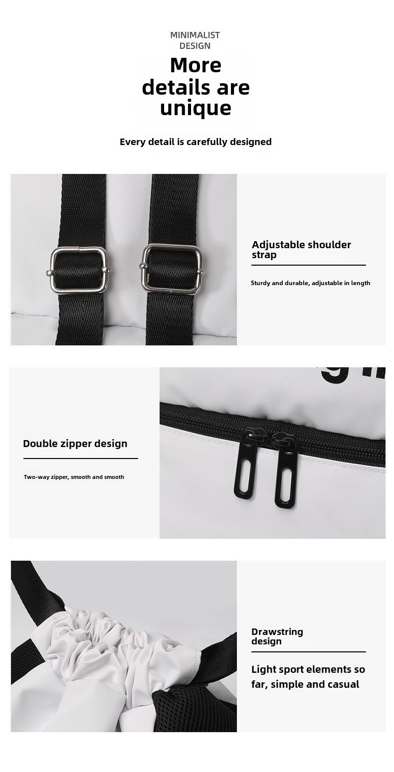 Laber LEE Drawstring Bag Dry Wet Separation Swimming Storage Backpack ...