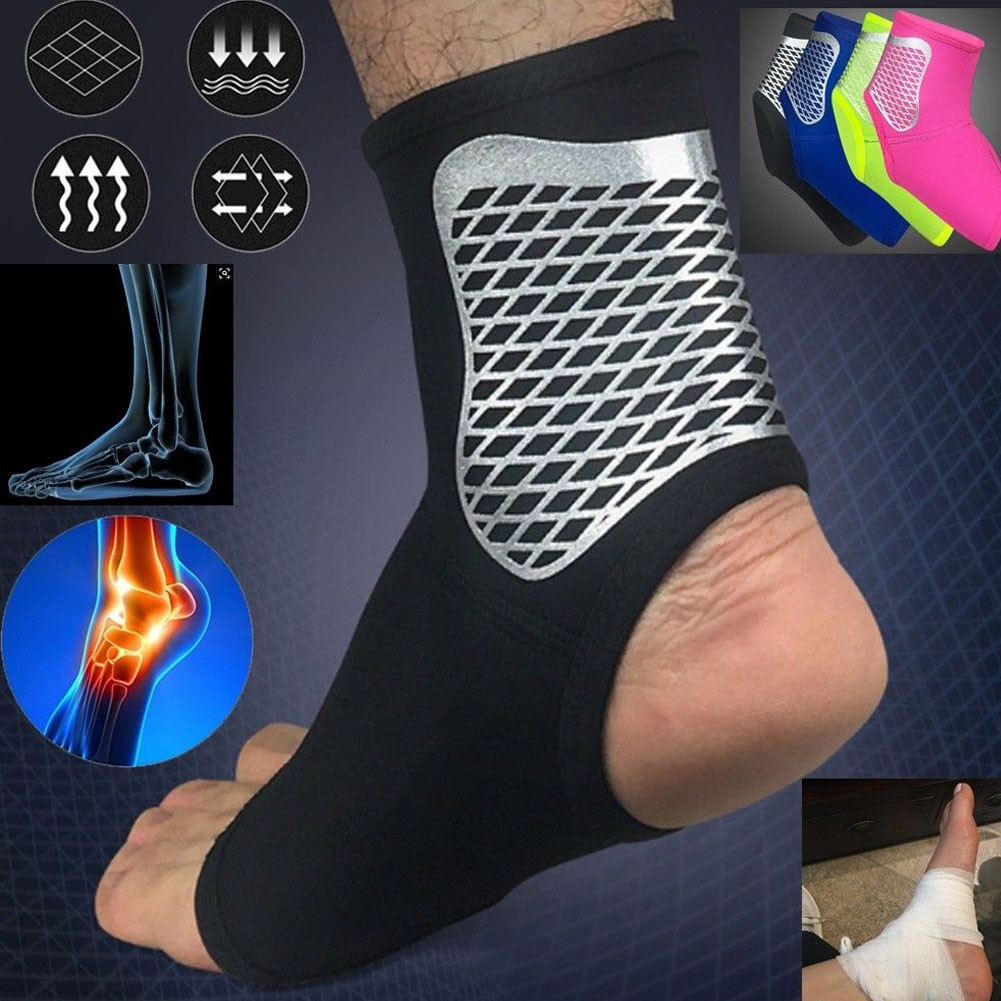 ในสต็อก DL-Ankle Sprain Brace Foot Support Bandage Achilles Tendon ...