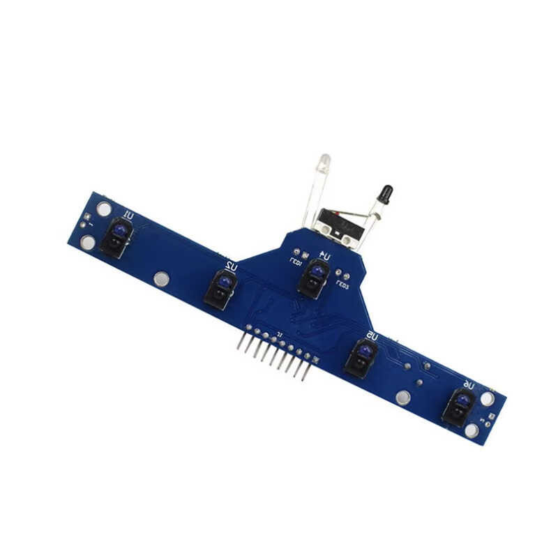 โมดูลค้นหาเส้นทาง 5 เส้นทาง Track Finding Sensor โมดูลการติดตา | Shopee ...
