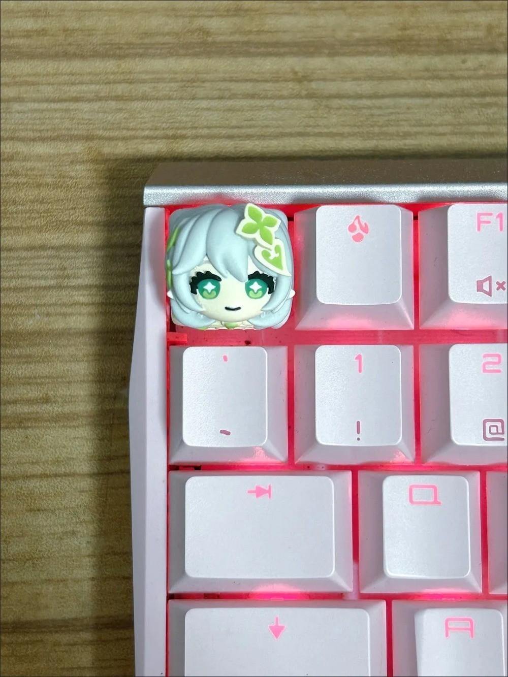 Genshin Furina Keycap น่ารักการ์ตูน 3D น่ารัก MX สวิทช์คีย์บอร์ดเรซิ่น ...