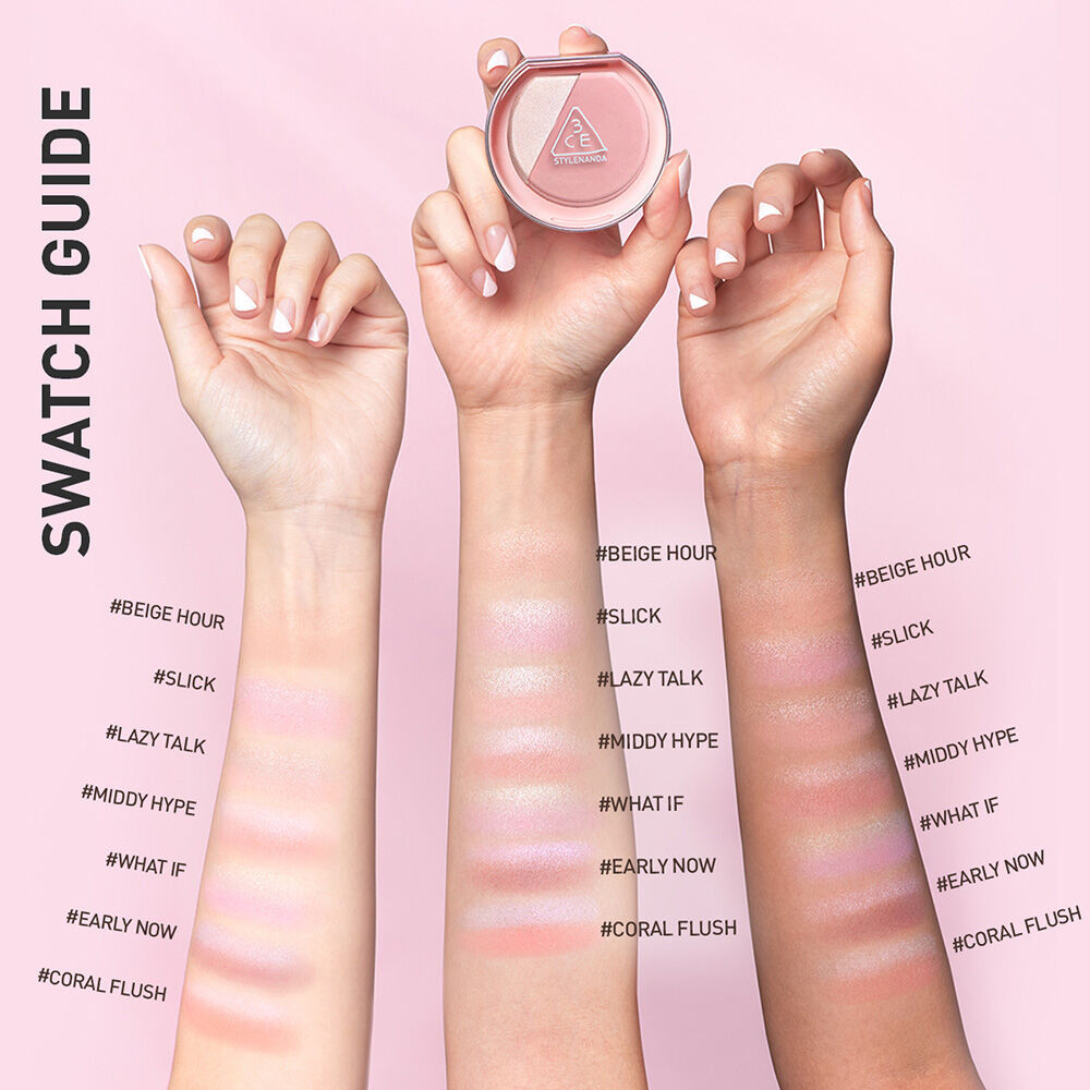 3CE Blush Lighter 4.3g ทรีซีอี บลัชออน 2 เนื้อสัมผัสใน 1 ตลับ. | Shopee ...