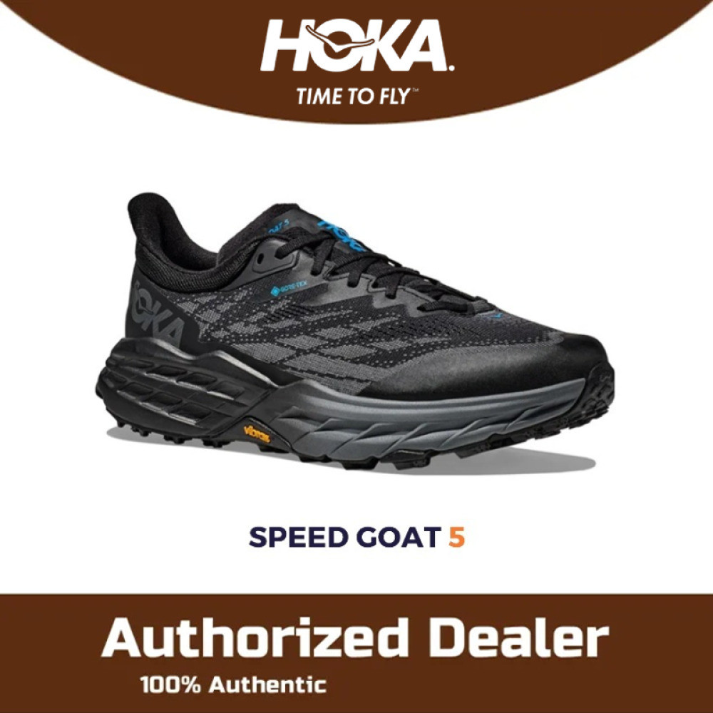 【100% Original】Hoka Speedgoat 5 GTX Summer Mesh breathable Running ...