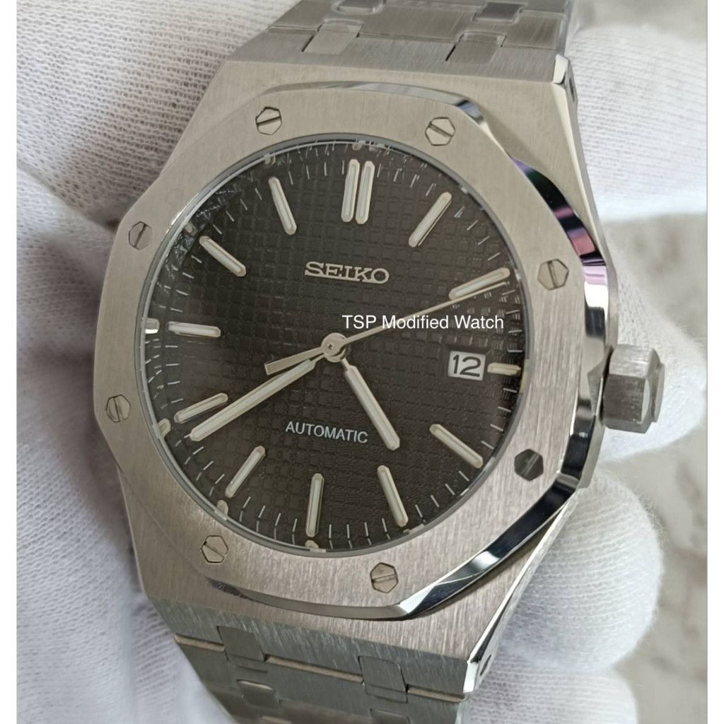 Seiko Mod AP Royal Oak Style | Shopee Thailand