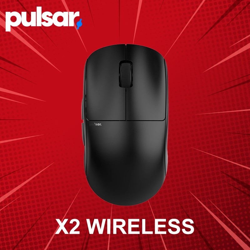 เมาส์เกมมิ่งไร้สาย Pulsar รุ่น X2 Wireless ประกันศูนย์ 2 ปี | Shopee Thailand