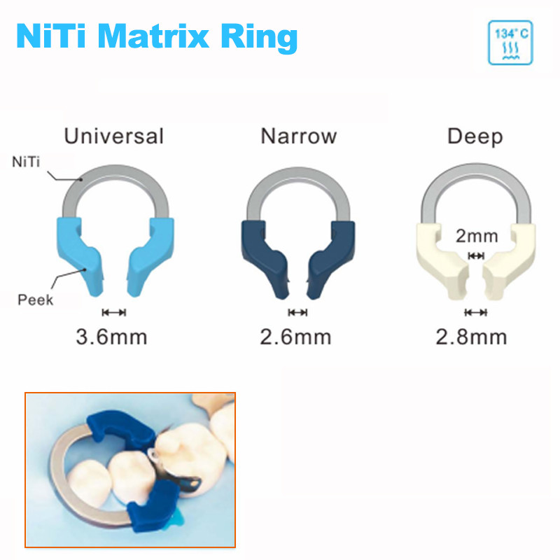 Dental Matrix Bands Sectional Contoured Matrix System โลหะ Matrices ...