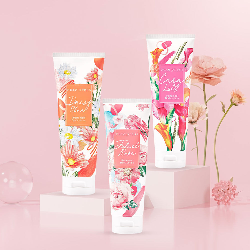 Cute Press Perfumed Body Lotion คิวท์เพรส โลชั่นน้ำหอมบำรุงผิวกาย 250g ...