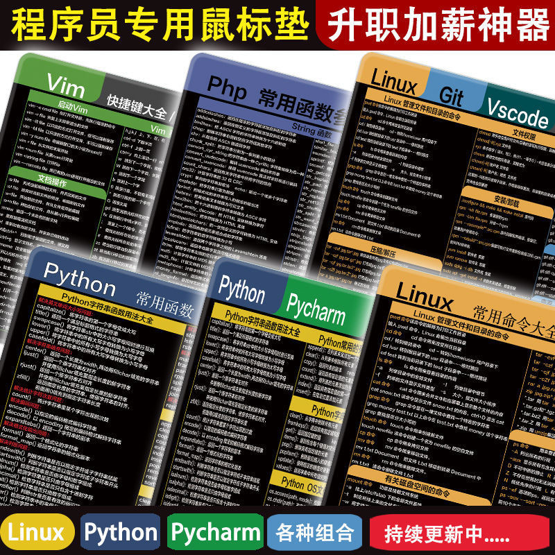 แผ่นรองเมาส์ทางลัด Idea Python แผ่นรองเมาส์ Linux แผ่นรองเมาส์ Java โปรแกรมเมอร์ Vim | Shopee ...