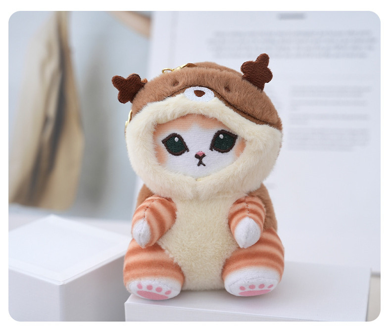 Mofusand Shark Cat Cross Dressing Raccoon Squirrel ของเล่นตุ๊กตาการ์ตูน ...