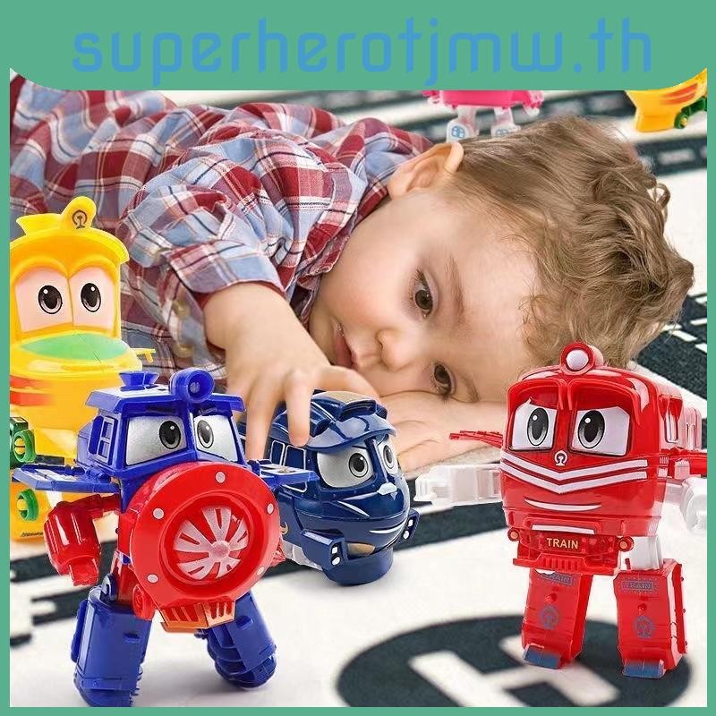 【In Stock】New Robot Trains RT KAY Transformer Transforming Train Figure ...