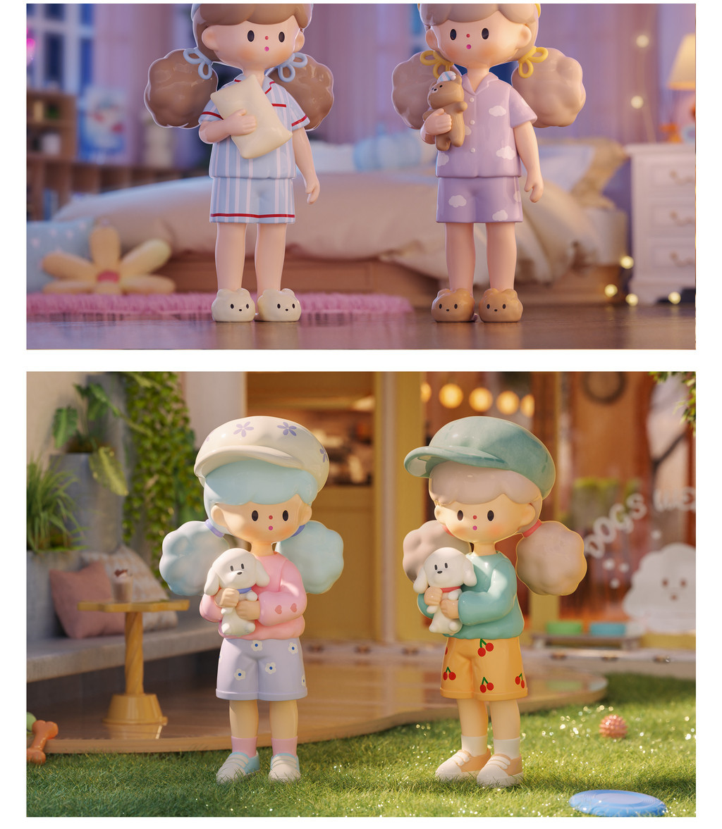 FINDING UNICORN Molinta Minor Holiday Series Blind Box（Single Box 1Pc ...