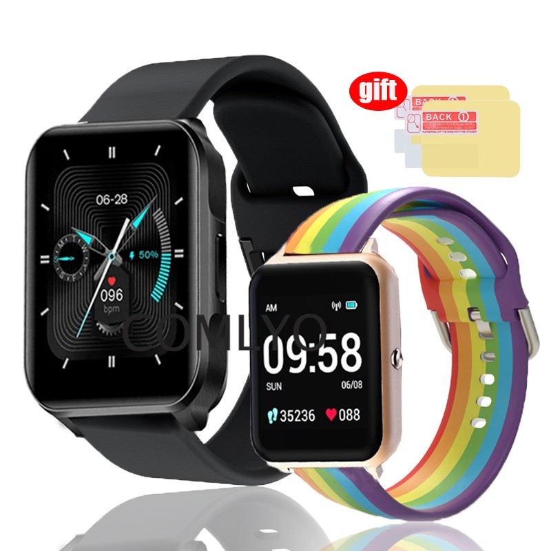 ในสต็อก Lenovo S2 Pro Strap สมาร์ทวอทช์ซิลิโคน Rainbow Soft Band ...