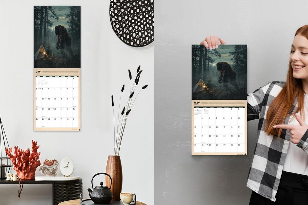 Zs* 2025 Mythical Beast Calendar Adventure Lover Calendar 2025 ...