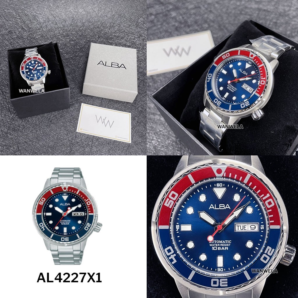 ของแท้ นาฬิกาข้อมือ ผู้ชาย ALBA Automatic Tuna เครื่องศูนย์ไทย | Shopee ...