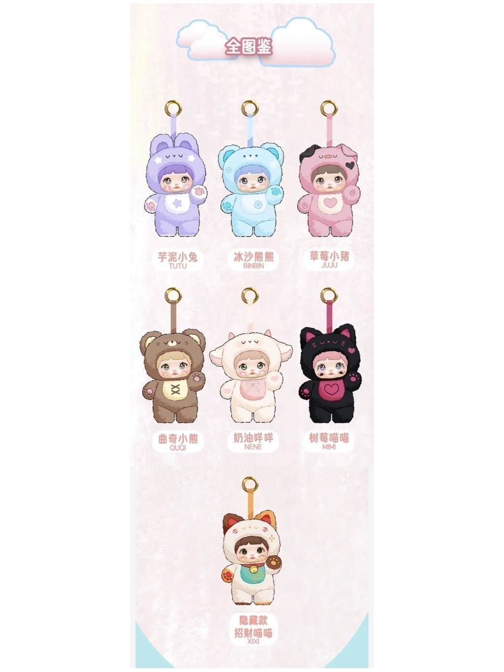 Nommi Plush | No Nommi V1 Blind Box กล่องสุ่มน่ารัก 1 ชิ้นของเล่น ...