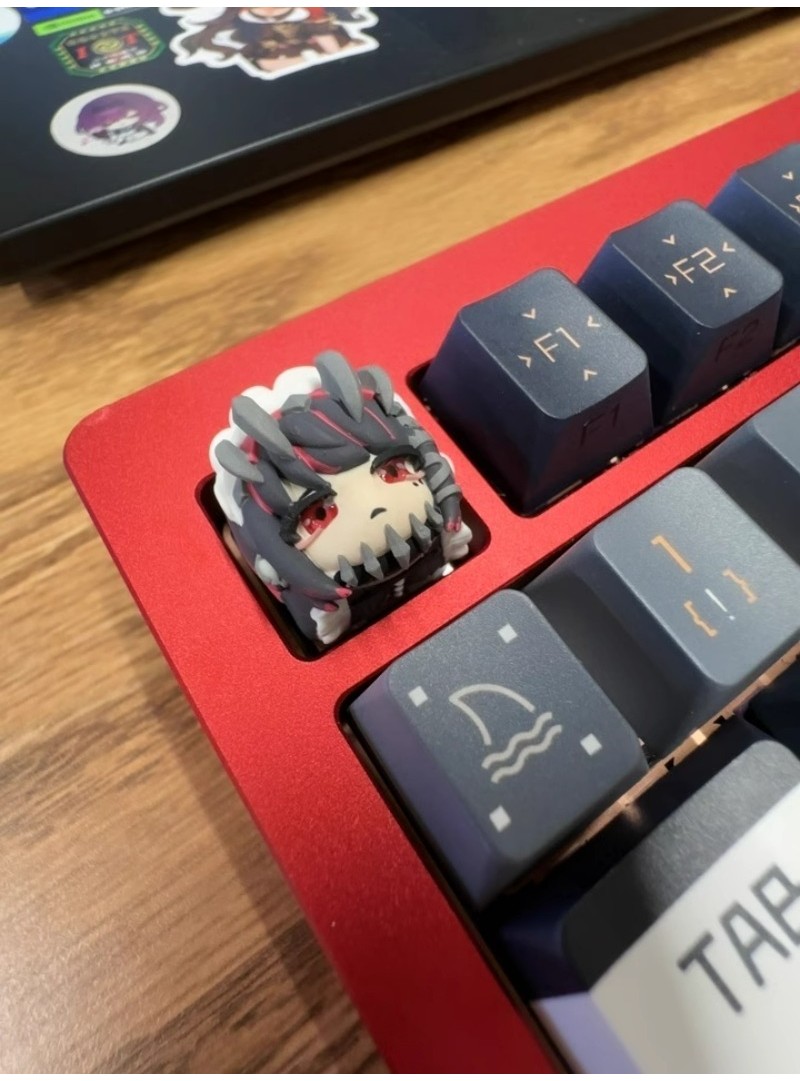 Zenless Zone Zero Keycap น่ารักการ์ตูน 3D สร้างสรรค์น่ารัก MX สวิทช์ ...