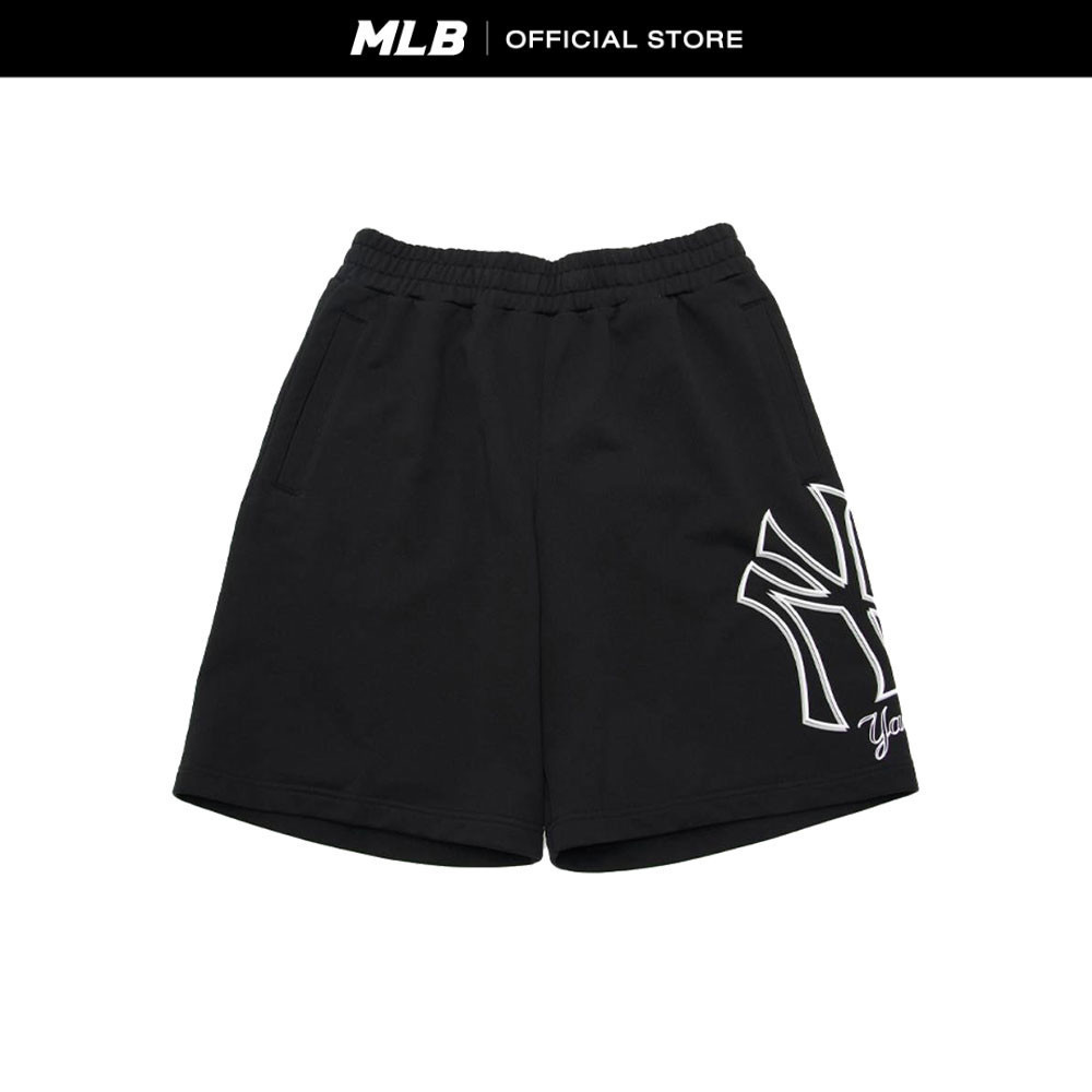 MLB กางเกงขาสั้น Unisex Basic Mega Logo รุ่น 3ASPB0243 50BKS สีดำ ...