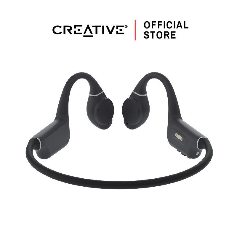 CREATIVE Outlier Free+ (Black) หูฟัง Bone Conduction หูฟังบลูทูธไร้สาย ...