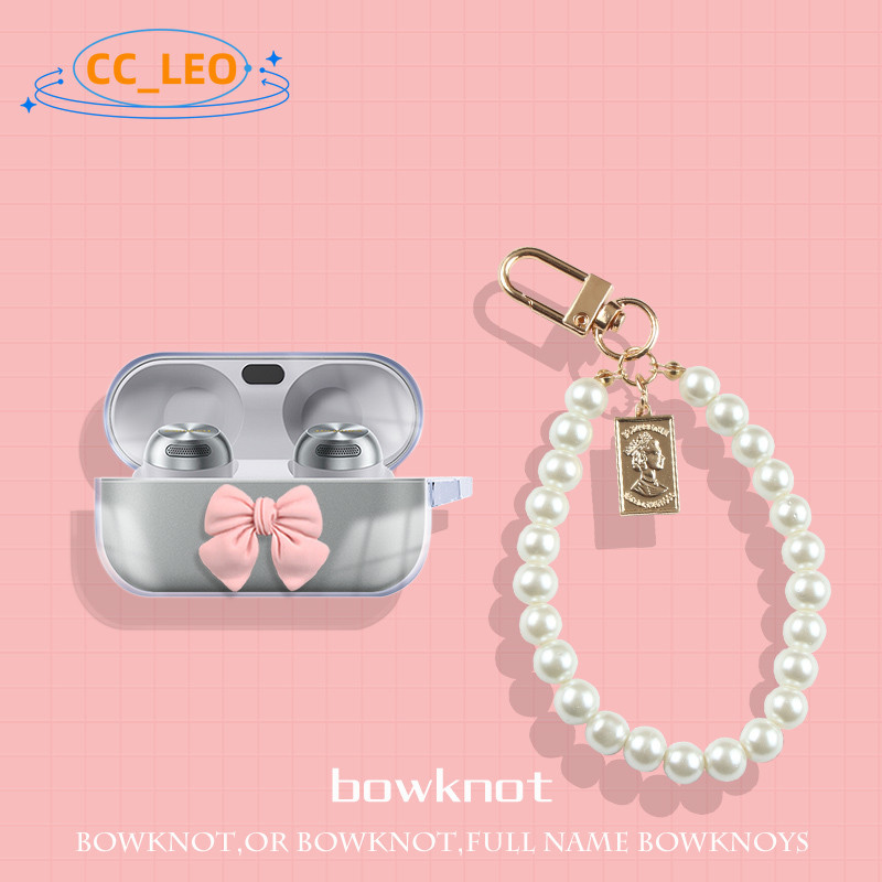 For Technics EAH-AZ100 Case Clear Soft Case Cute Pearl Pendant ...