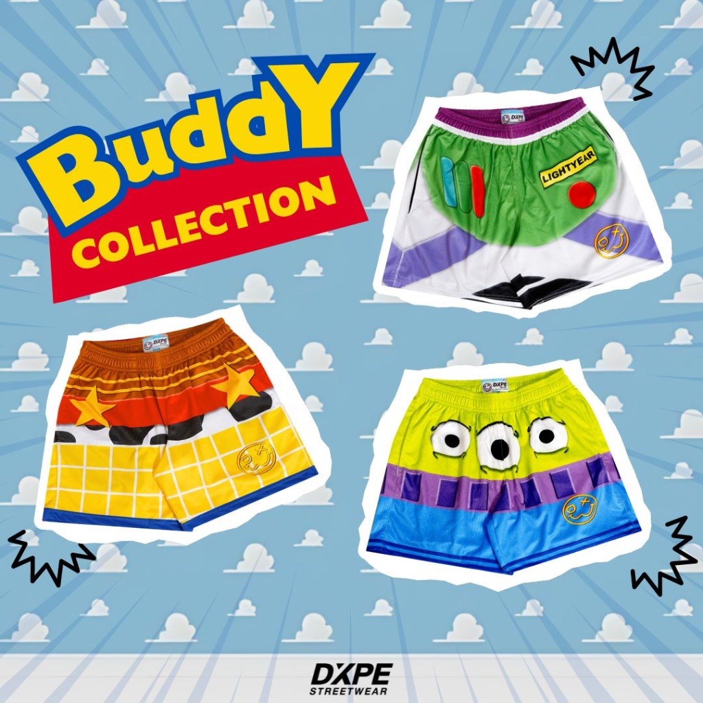 Buddy Collection กางเกงขาสั้น | Shopee Thailand