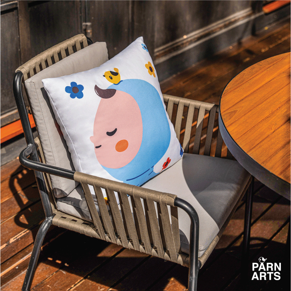 Cocoon in Love / Cocoon Cupid Pillow หมอนอิงลายโคคูนอินเลิฟ และโคคูนคิว ...